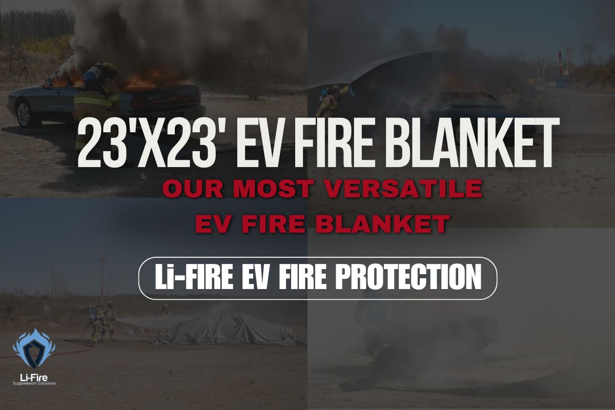 What is our 23x23 EV Fire Blanket for...? | Li-Fire Products