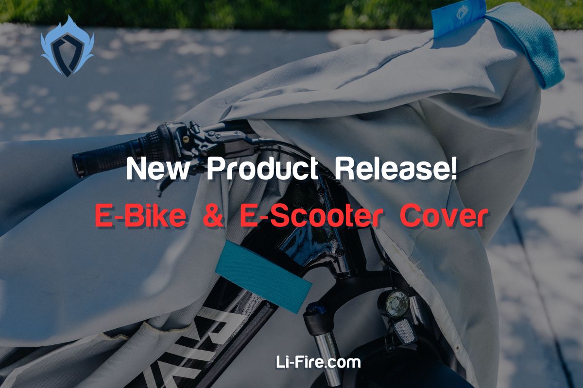 New Product Launch! E-Bike and E-Scooter Cover – Li-Fire
